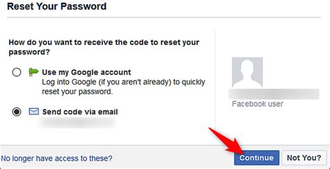 password reset code