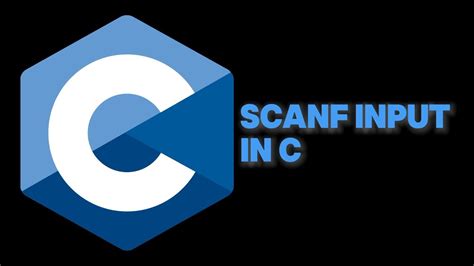Scanf Input In C C Proggraming 3 Youtube