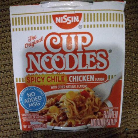 Brandnew Imported Spicy Chile Chicken Nissin Cup Noodles Food And Drinks