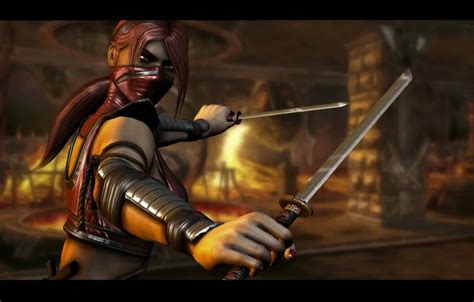 Wallpaper Girl Blade Mortal Kombat Skarlet For Mobile And Desktop