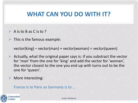 Tutorial On Word2vec Pptx