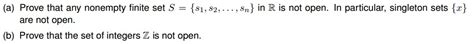 solved a prove that any nonempty finite set s {s1 s2