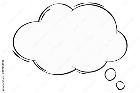 Thought Bubble Thinking Bubble Vector Png Stock Illustration Adobe Stock