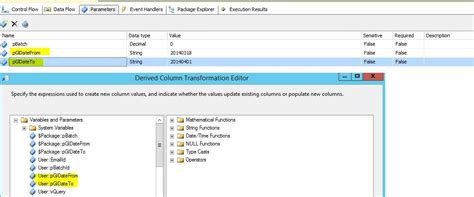 How To Pass Parameters In Ssis Package Via Uc4 Automic Workload Automation