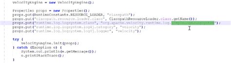 Logging Velocity Cant Find Formatter Class Stack Overflow