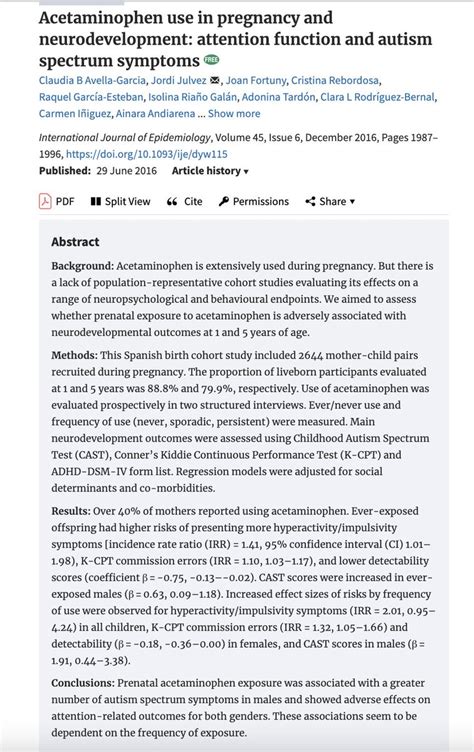 Prenatal Links To Autism At Joshua Hallett Blog