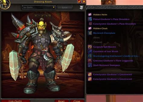 What My Orc Looks Like Vs How I Want It To Look R Transmogrification