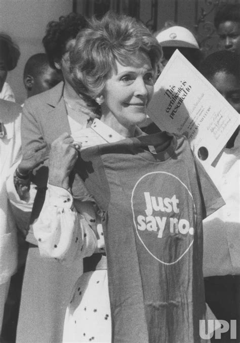 Nancy Reagan Just Say No