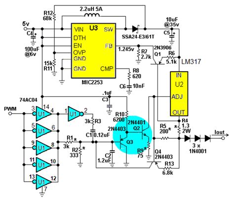 1 A 20v Pwm Dac Current Source With Tracking Preregulator Edn