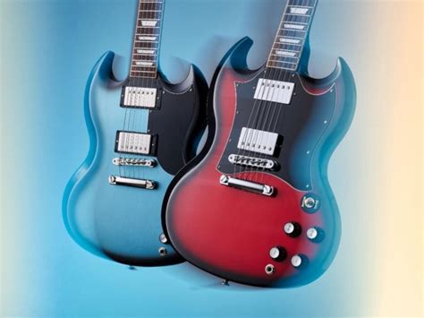 Gibson Refreshes Its Sg Lineup With Six New Finish Options From The