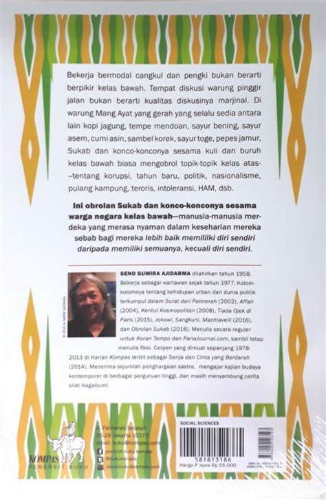Buku Obrolan Sukab | Toko Buku Online - Bukukita