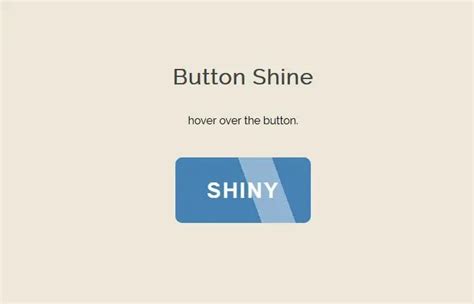 How To Create Css Button Shine Effect On Hover Codeconvey
