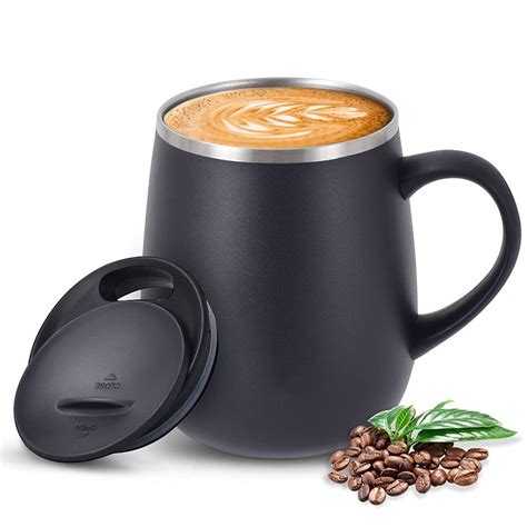 Insulated Metal Coffee Mugs