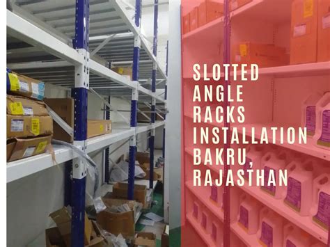 Sigma Racks Slotted Angle Racks Installation In Kanpur
