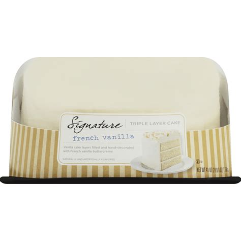 Dawn Foods Cake French Vanilla Triple Layer 41 Oz Delivery Or