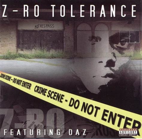 Z Ro Tolerance By Z Ro Cd 2003 Kmj Records In Missouri City Rap The Good Oldayz