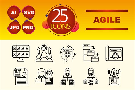 Agile Graphic By Circlontech · Creative Fabrica