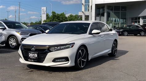 2019 Honda Accord 20t Sport D4119a Youtube