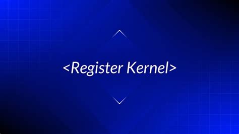 Kernel Registration On Chain Krnl Platform Guidebook