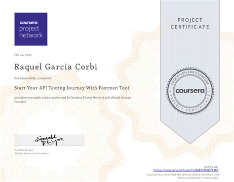 Api Postman Testing Certification Continuouslearning Raquel