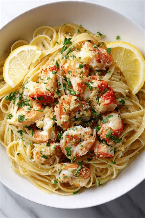 Lobster And Shrimp Scampi