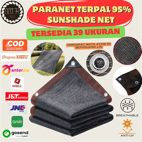 Jual SUNSHADE NET | JARING PARANET 95% | ANTI UV | ADA LIS DAN MATA AYAM ( TERSEDIA BERBAGAI ...