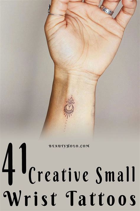 Wrist Tattoos For Women Artofit