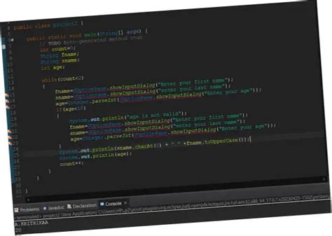 Code Java Cómo codificar un programa Java efectivo