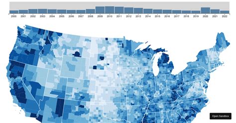 Interactive Choropleth Codesandbox
