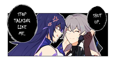 Bronya Rand And Seele Honkai And 1 More Drawn By Natsuki2917