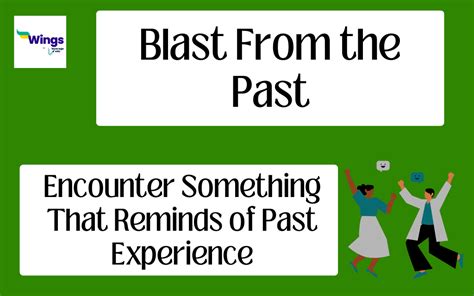 Blast From The Past Meaning With Examples Leverage Edu Explore