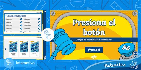Juego Interactivo De Las Tablas De Multiplicar Twinkl