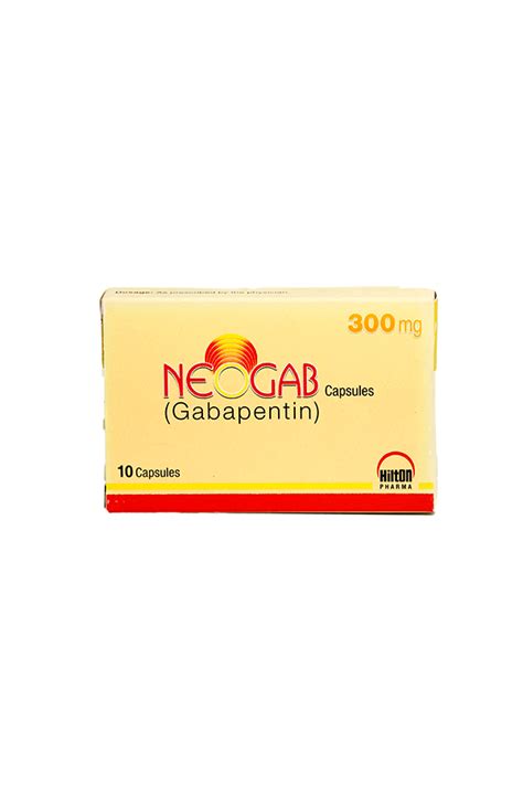 Neogab Gabapentin 300mg Cap 10s Lifeplus