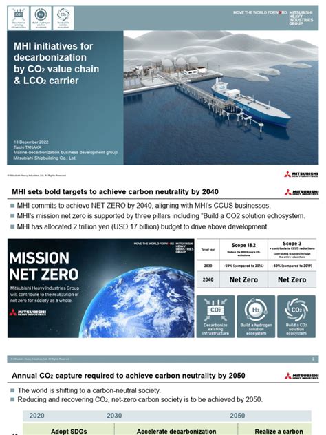Wnf2022 Mhi Initiatives For Decarbonization By Co2 Value Chain And Lco2 Carrier Download Free