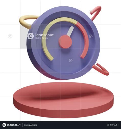 Speedometer 3d Illustration Download In Png Obj Or Blend Format