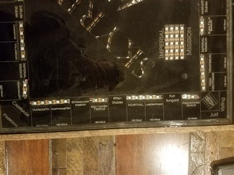 Diy Skyrim Monopoly Board With Arduino Led Lights 7 Steps With Pictures Instructables