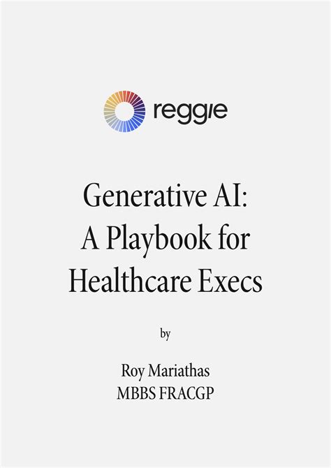 Request Reggies Generative Ai Playbook — Reggie Health