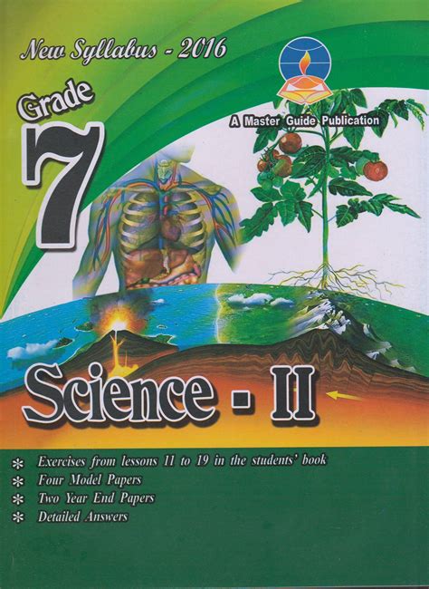 Grade 7 Science 11 English Medium Master Guide Acis Bookstore