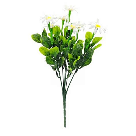 Household Imitation Clearance Fngz Small Daisy Simulation White 2