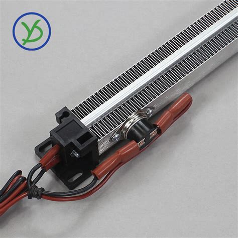 500w Ptc Heater 110v 220v Ptc Heating Element Surface Insulated Electric Air Heater 230x32x26mm