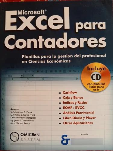 Excel Para Contadores Plantillas Para Gestión Profesional En Venta En