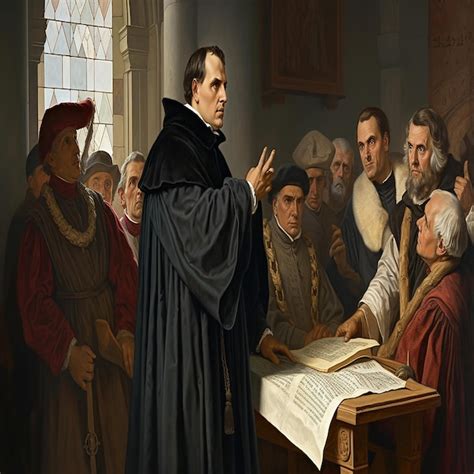 Premium Ai Image Marthin Luther
