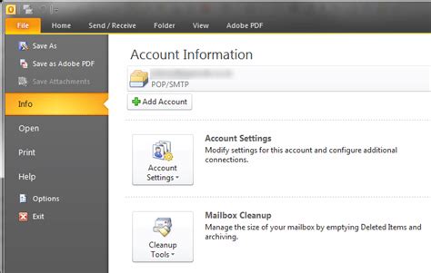 Outlook Email Account Setup For Your Website