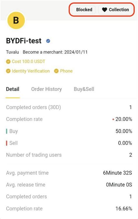 blacklisting function in p2p bydfi