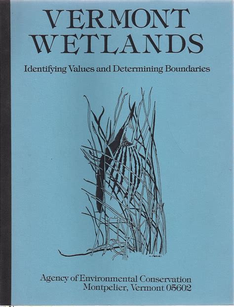 Vermont Wetlands Identifying Values And Determining Boundaries Agency
