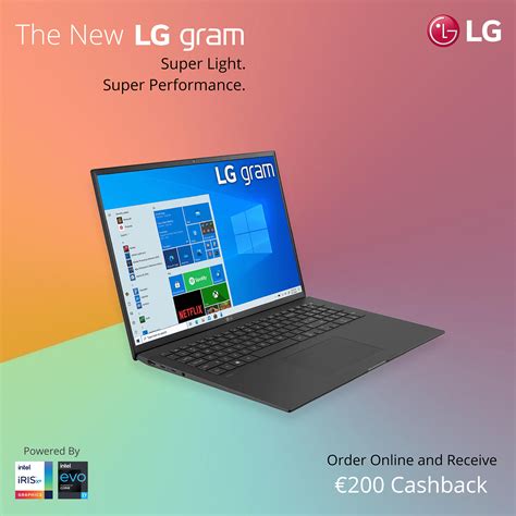 Lg Gram Digital Advertisement Graphics On Behance