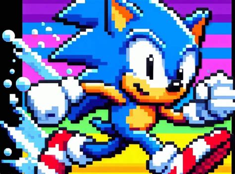 Super Simple Sonic Perler Beads Patterns Julie Ann Art