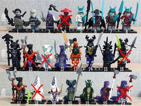 Фигурки лего Ниндзяго Ninjago 136 шт купить в Москве | Личные вещи | Авито