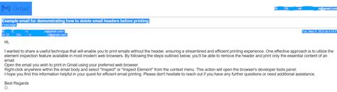 How To Print An Email From Gmail Without The Header How To Print An Email From Gmail Without The Header