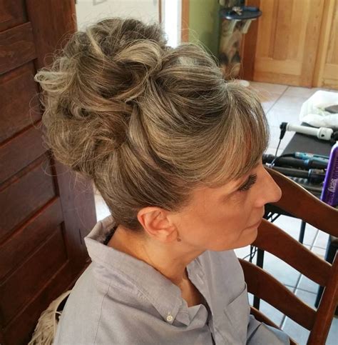25 Gorgeous Hairstyles With Bangs For The Mother Of The Bride Fabbon